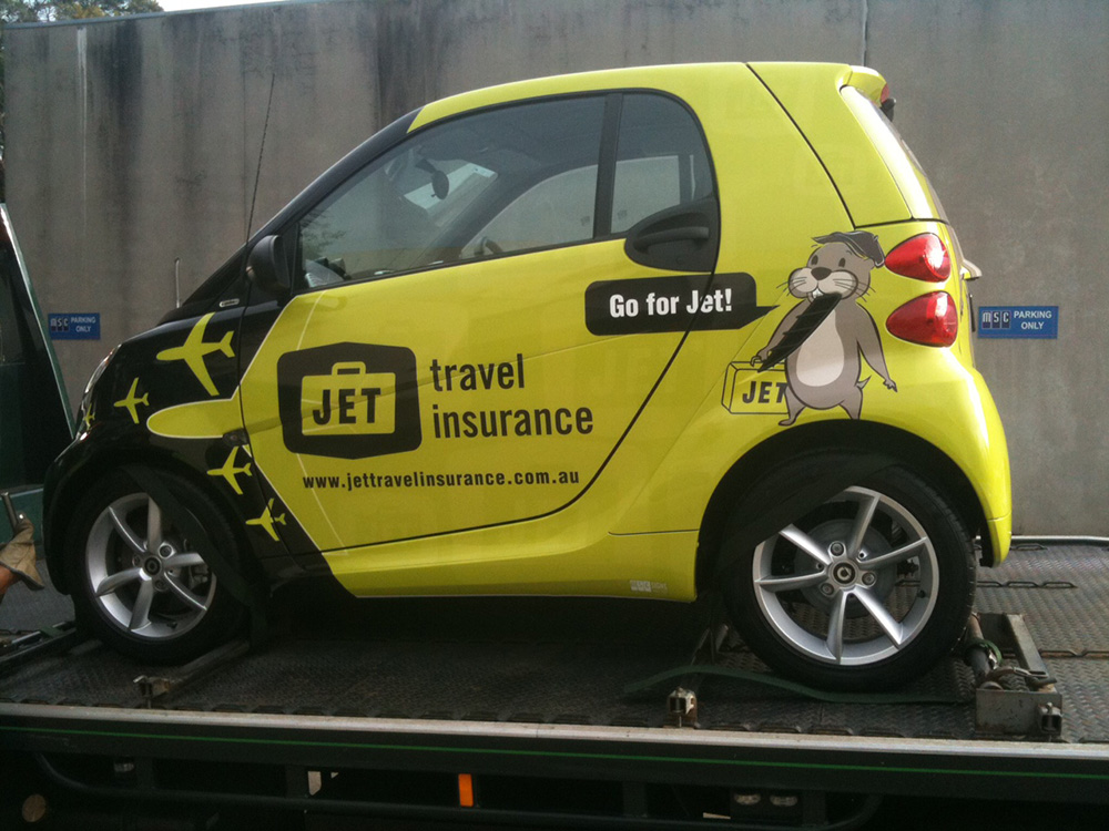 Smart Car Wrap MSC Signs
