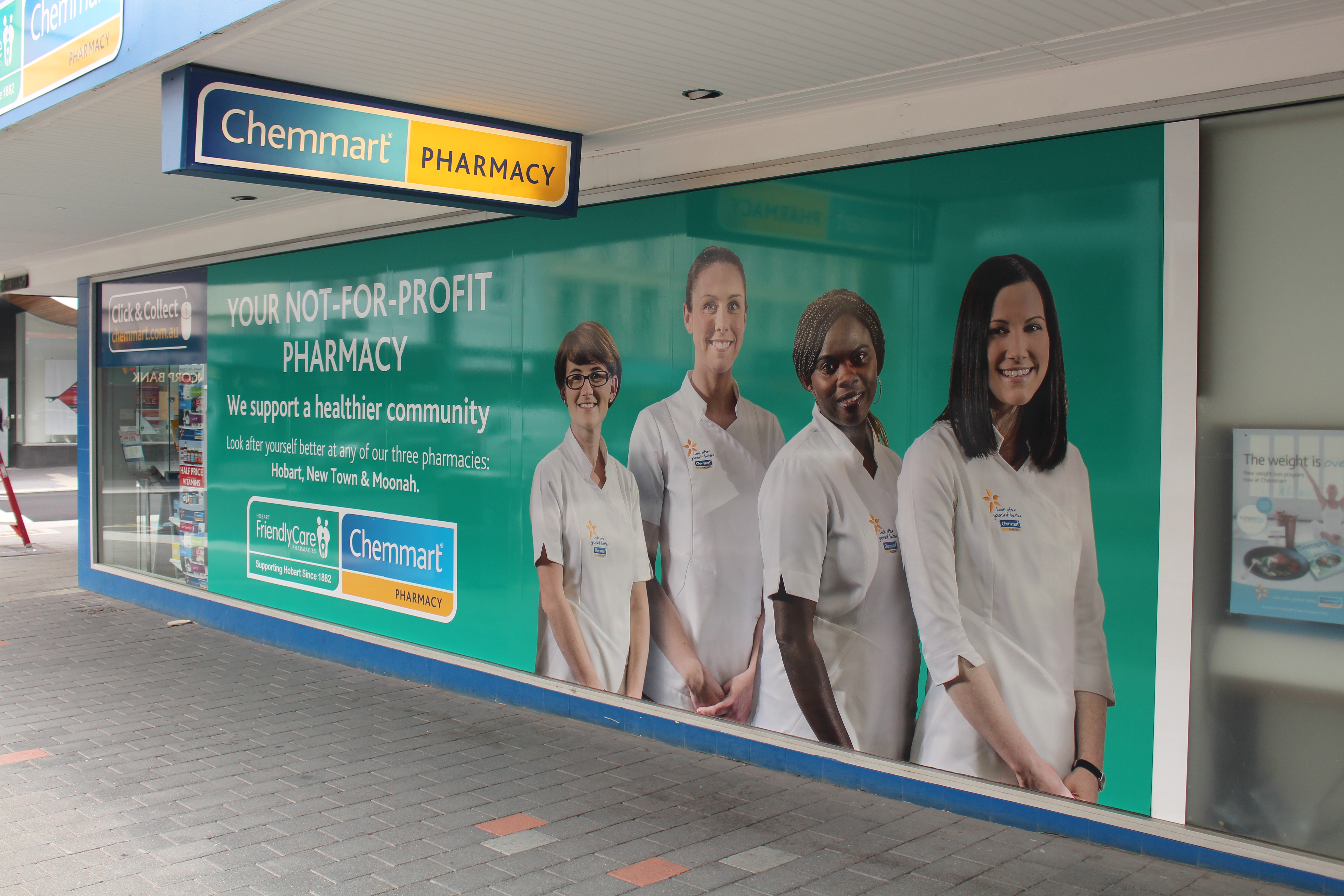 Chemmart Wall Graphic | MSC Signs